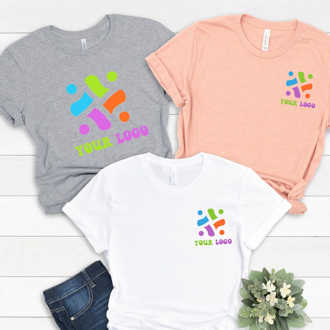 Personalized Logo Shirt, Custom Design Shirt, Business Logo or Brand ...