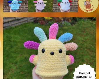 PDF ONLY Squeakoid Gyroid Amigurumi Crochet Pattern English - Etsy