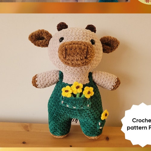 DIGITAL PATTERN: Chonky Bunny Crochet Plushie - Etsy