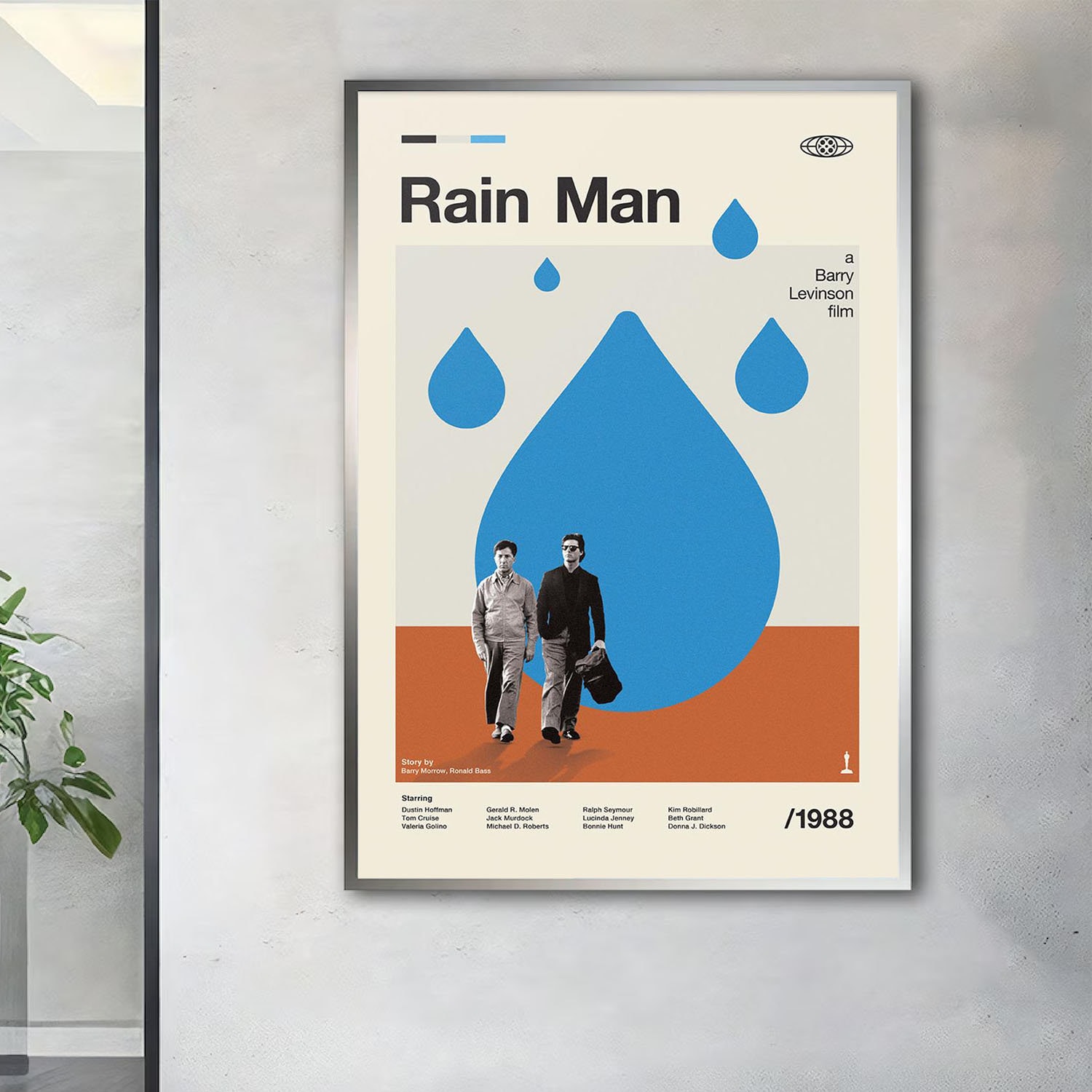 Rain Man Minimalist Poster