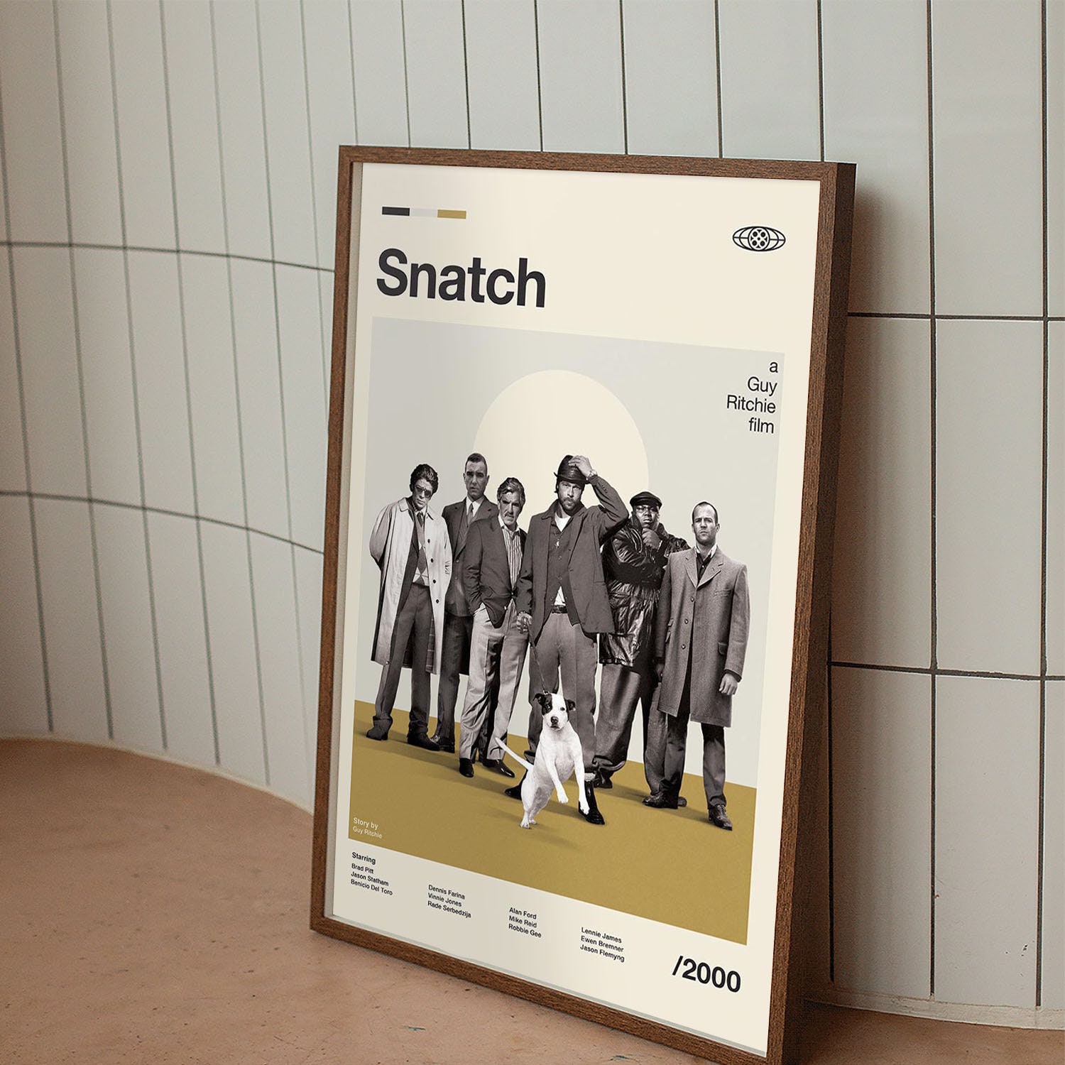 Mid Century Modern Snatch Movie Poster Vintage Halloween - Etsy