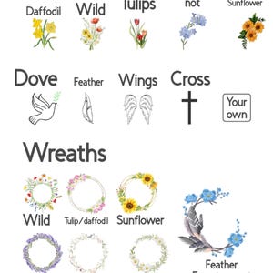 Funeral Favor Memorial Favours or Use Your Own Image Personalised ...