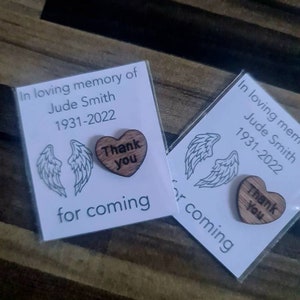 Funeral Favor Memorial Favours or Use Your Own Image Personalised ...