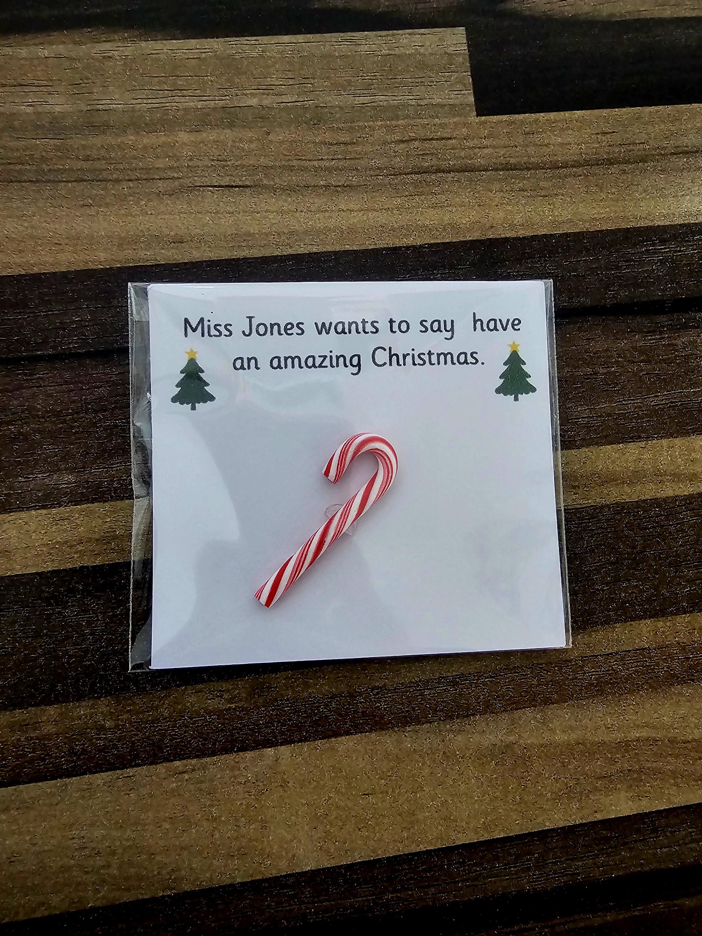 Christmas Themed Personalised School Class Gifts Pupil Student Leavers ...