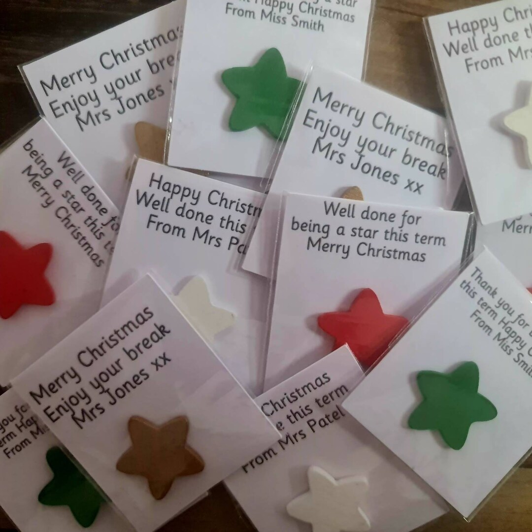 Class Christmas Gifts Teacher to Student Teacher Gifts End of Term ...