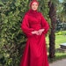 Modest Muslim Wedding Dress,islamic Prom Dress,bridesmaid Abaya, Hijab ...