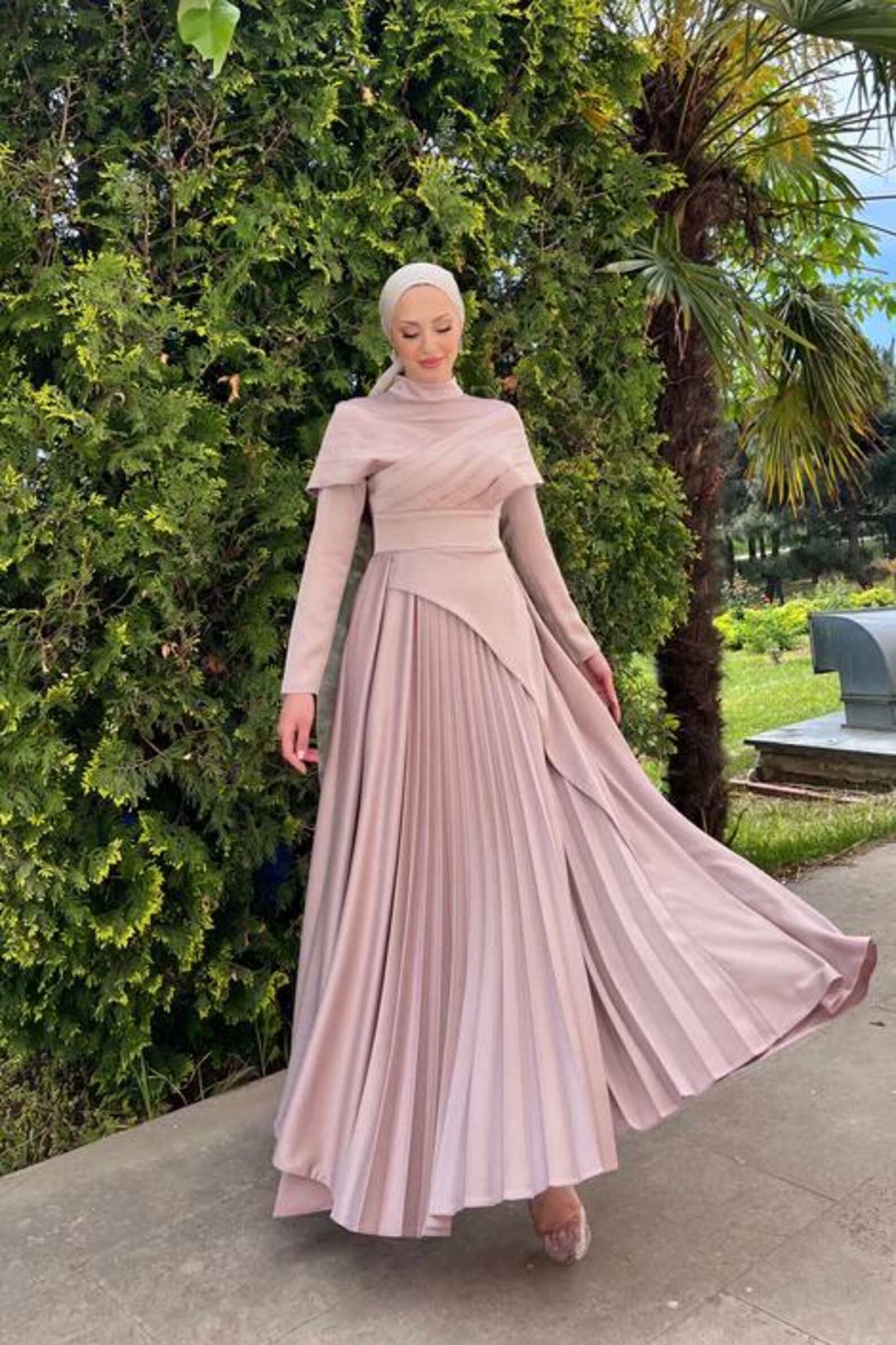 Muslim Wedding Dress,modest Prom Dress,bridesmaid Abaya, Hijab Dress ...