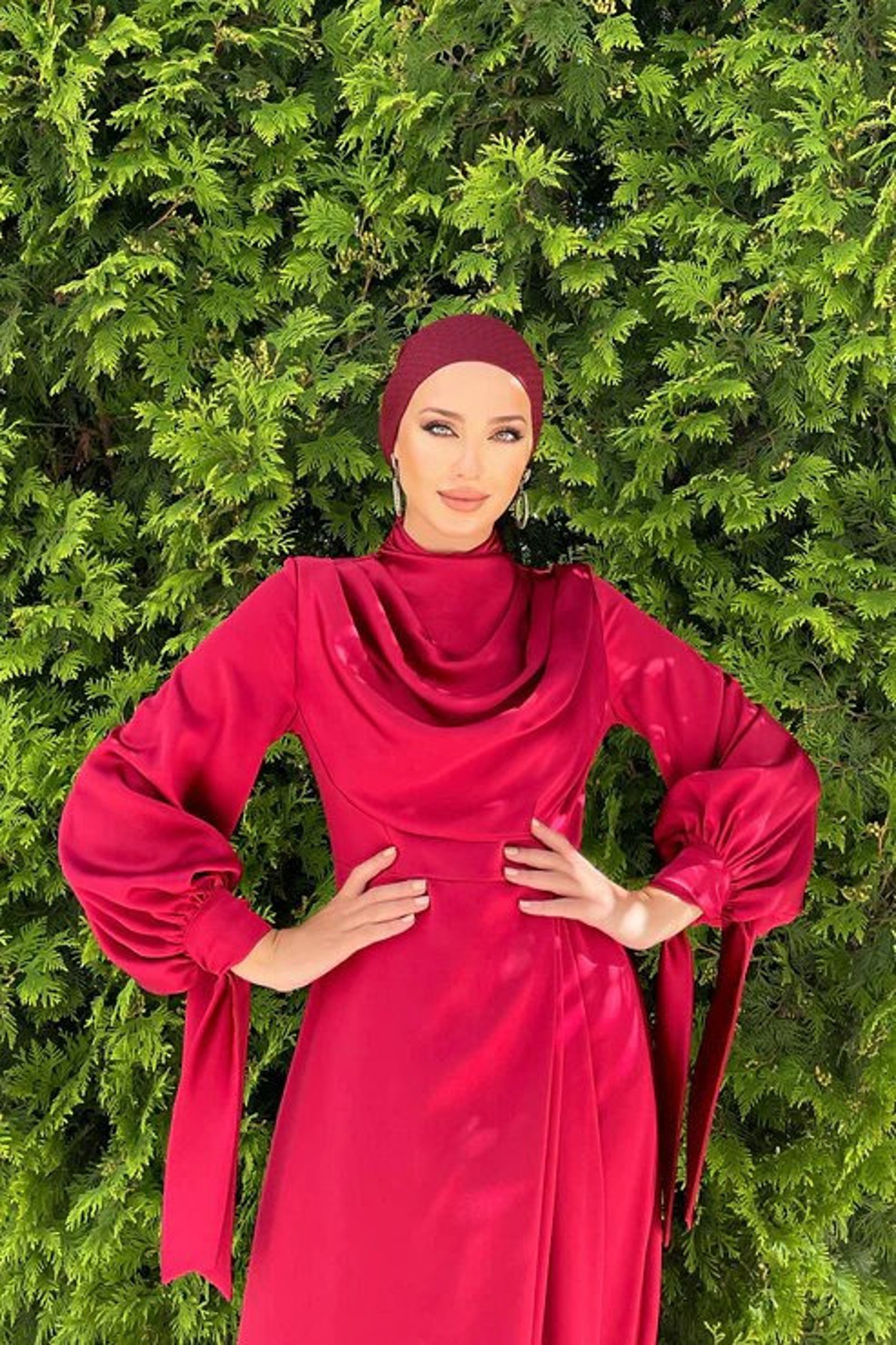 Muslim Wedding Dress, Evening Dress, Modest Dress,hijab Dres, Prom ...
