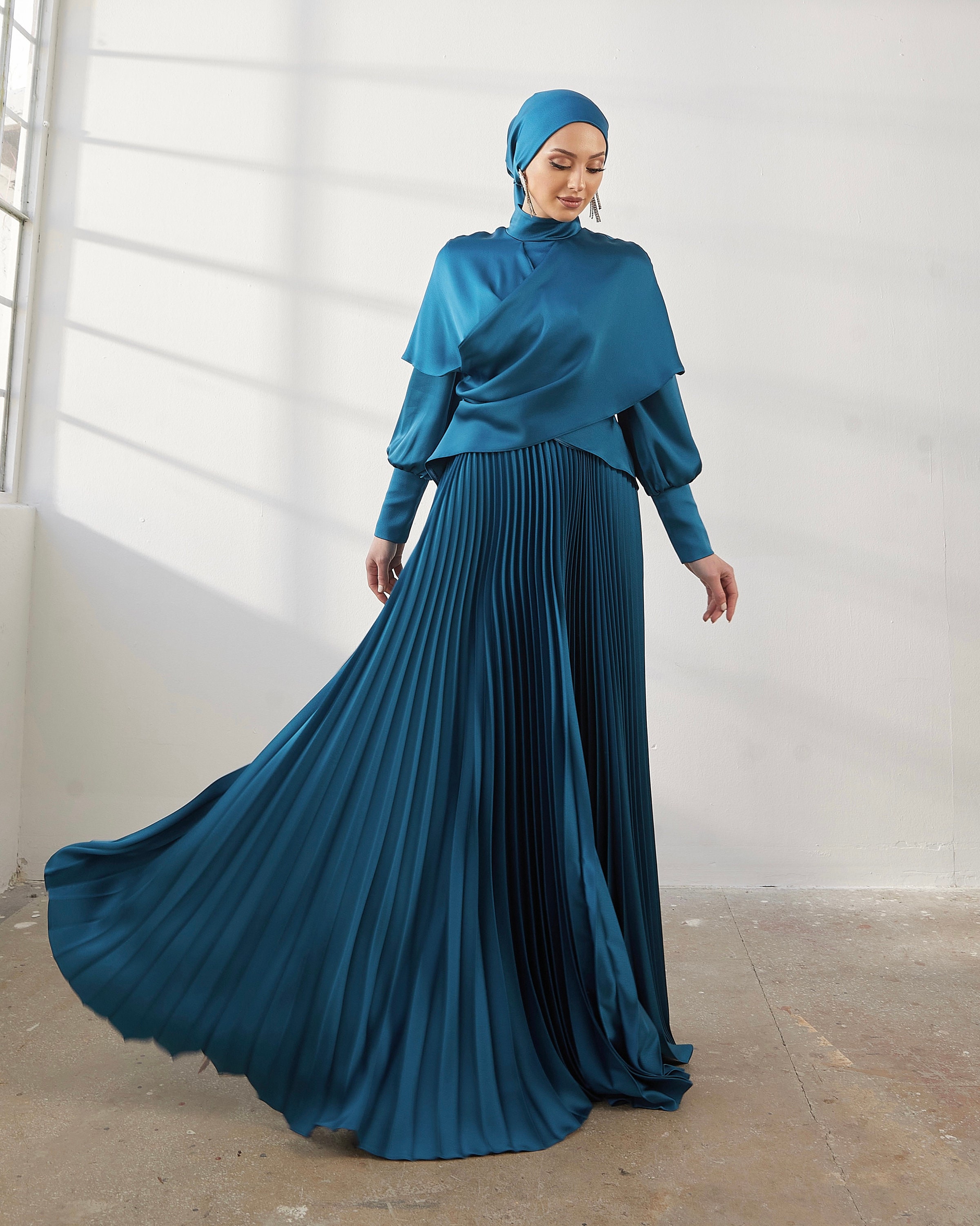 Muslim Wedding White Dress,islamic Clothing,islamic Dress,luxury Abaya ...