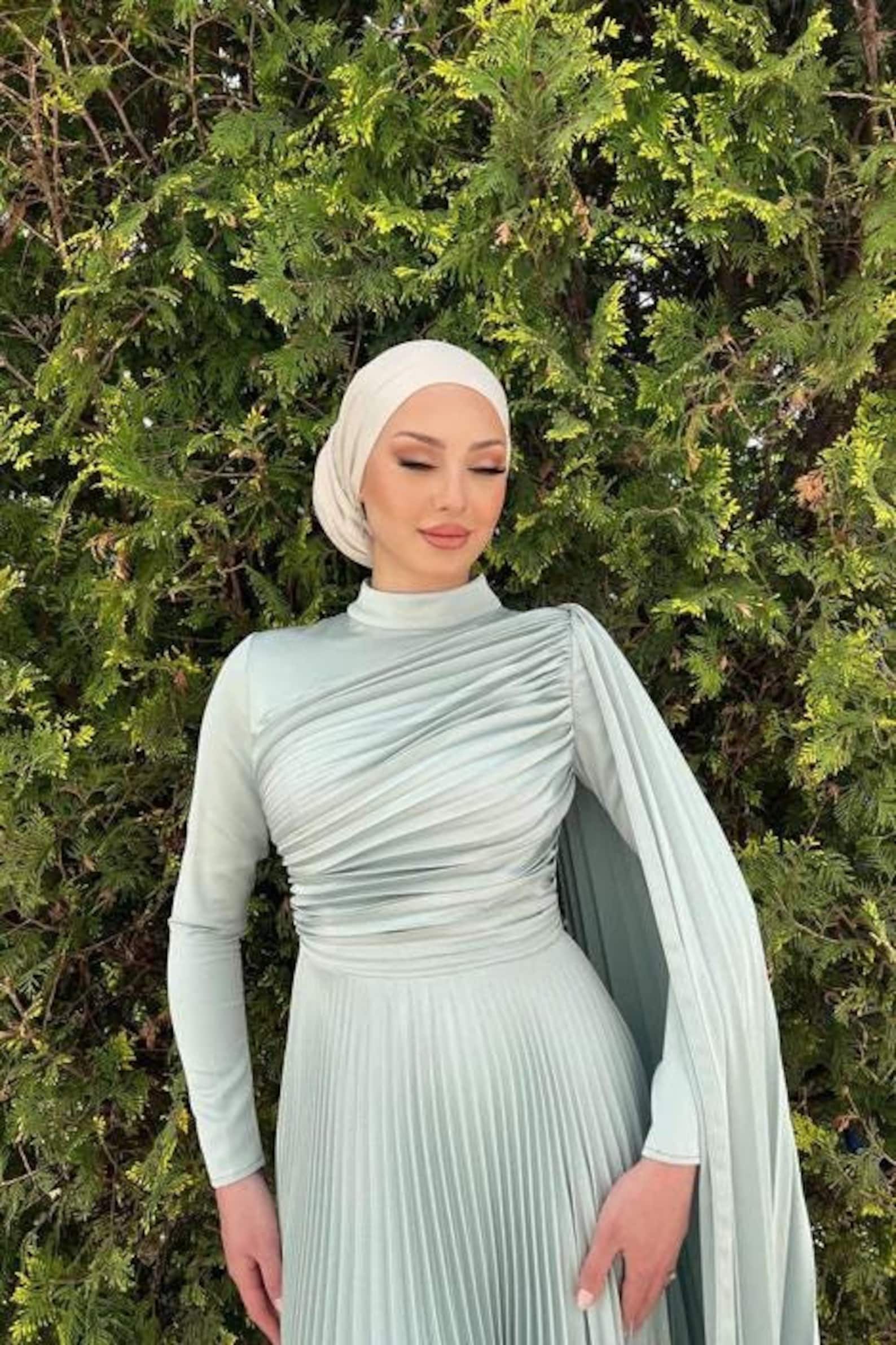 Nikkah Dress,modest Prom Dress,bridal Abaya, Hijab Dress,modest Prom ...