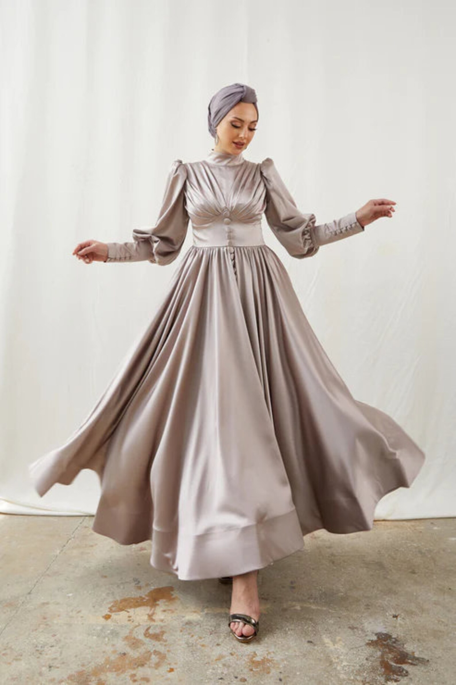 Muslim Wedding Abaya, Modest Formal Gown, Islamic Dress, Luxury Abaya ...