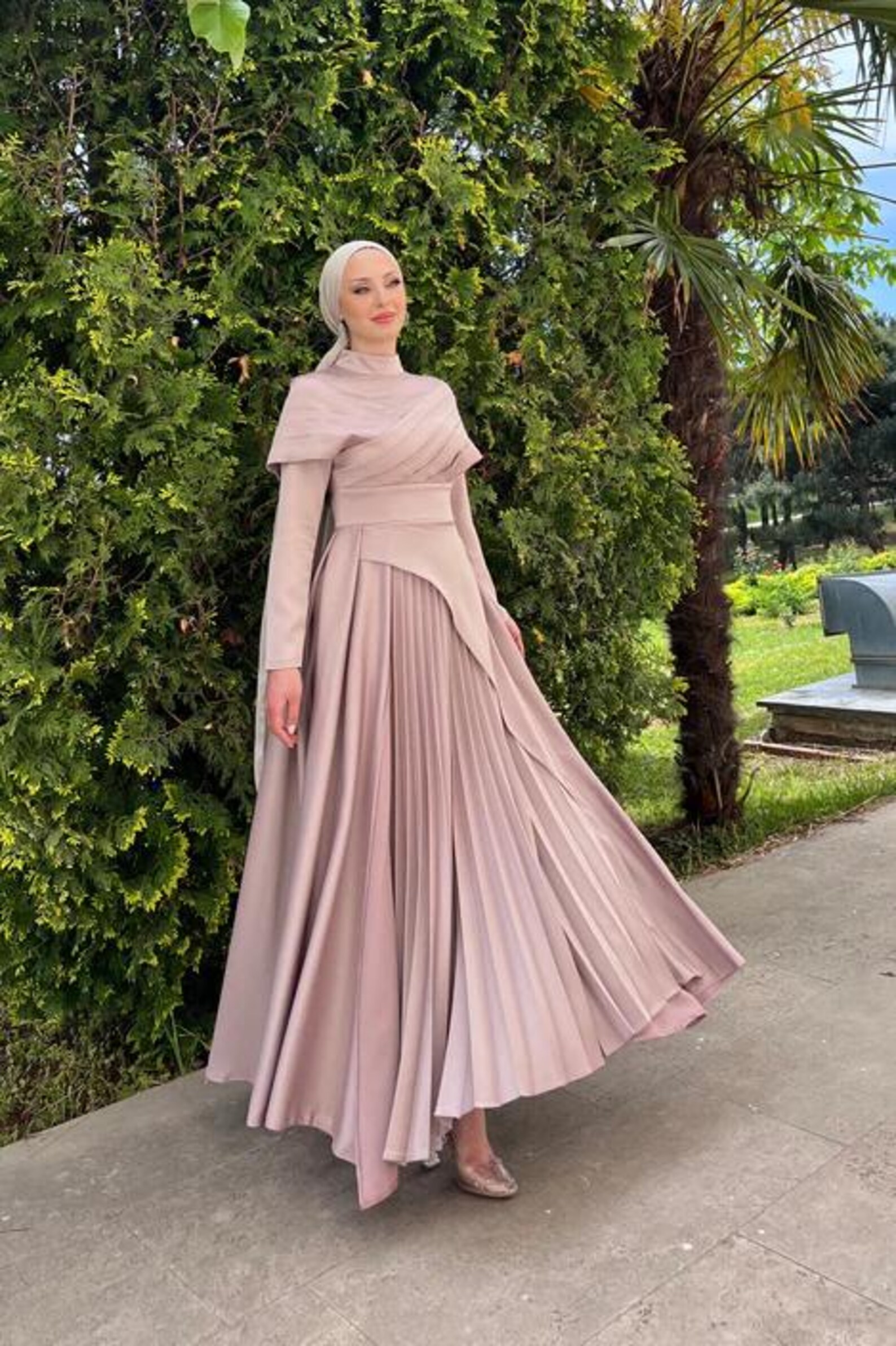 Muslim Wedding Dress,modest Prom Dress,bridesmaid Abaya, Hijab Dress ...