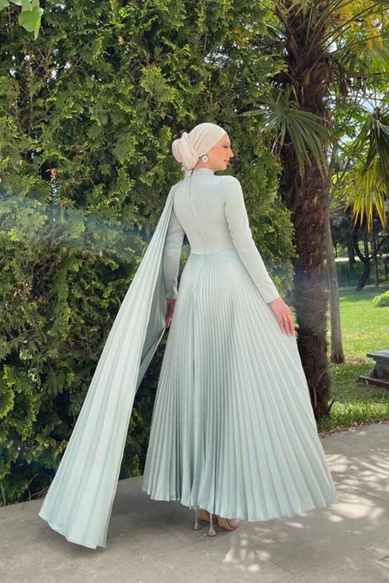 Nikkah Dress,modest Prom Dress,bridal Abaya, Hijab Dress,modest Prom ...
