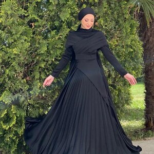 Muslim Wedding Dress,modest Prom Dress,bridesmaid Abaya, Hijab Dress ...