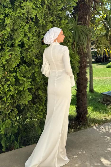 Modest Jewelled Dress, Eid Dress,hijab Abendkleid,dubai Wedding Dress ...