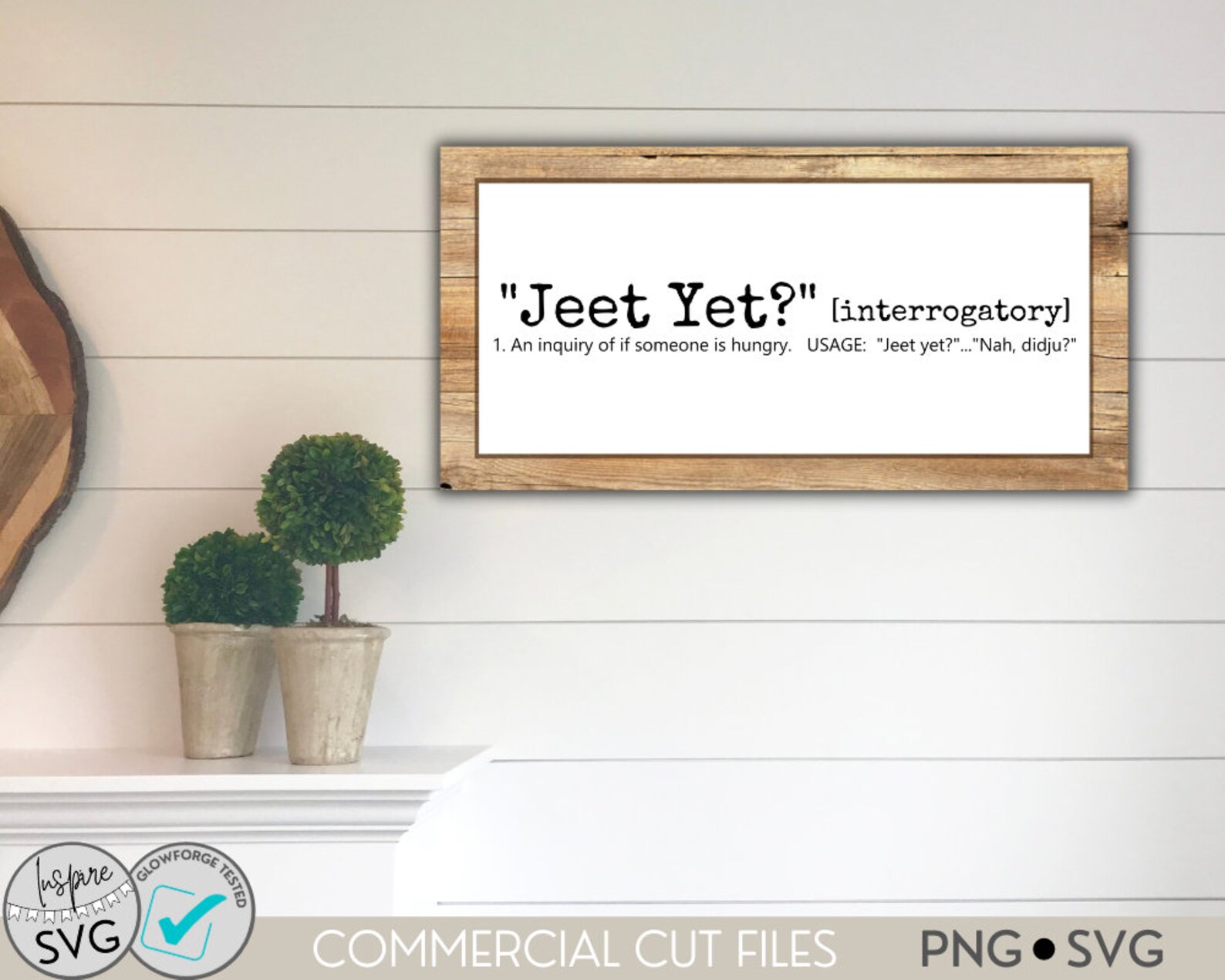 JEET Definition SVG EPS Png Dxf Cutting Board Graphic Kitchen Sign ...