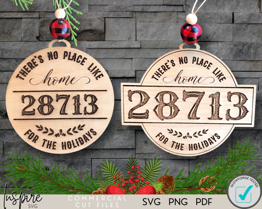 Zip Code Ornament SVG - File - SVG File - Svg - PNG - Laser - Cut File ...