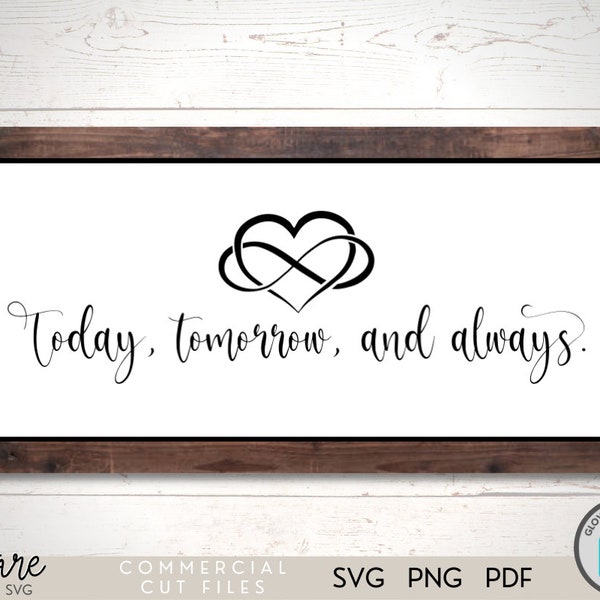 Infinity Heart Svg - Etsy