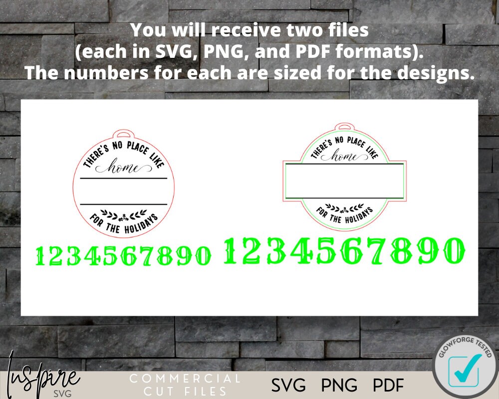 Zip Code Ornament SVG File SVG File Svg PNG Laser - Etsy