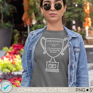 Introvert Definition SVG File Digital Download Vector - Etsy