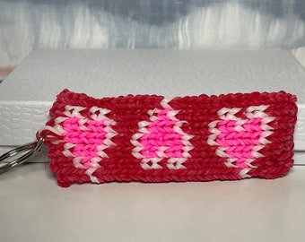 Rubber Band Keychain | Etsy