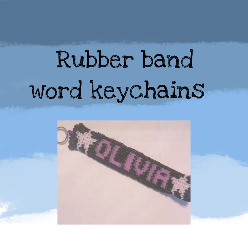 Loom Keychain - Etsy