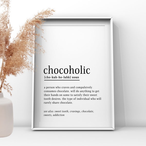 Chocoholic - Etsy