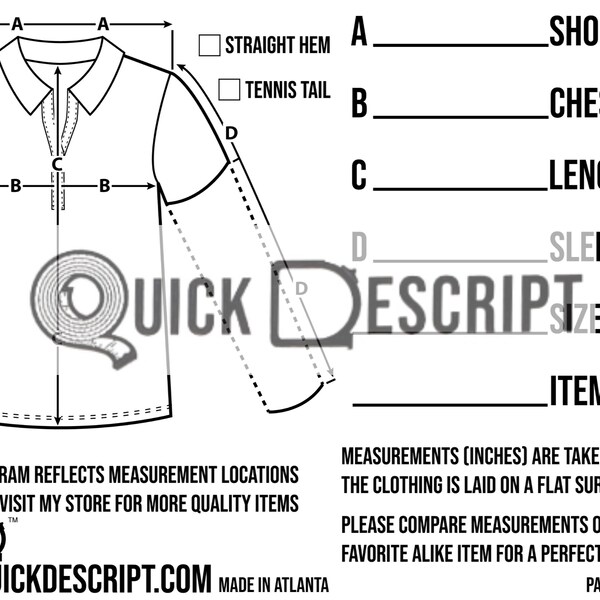 Polo Tech Pack - Etsy