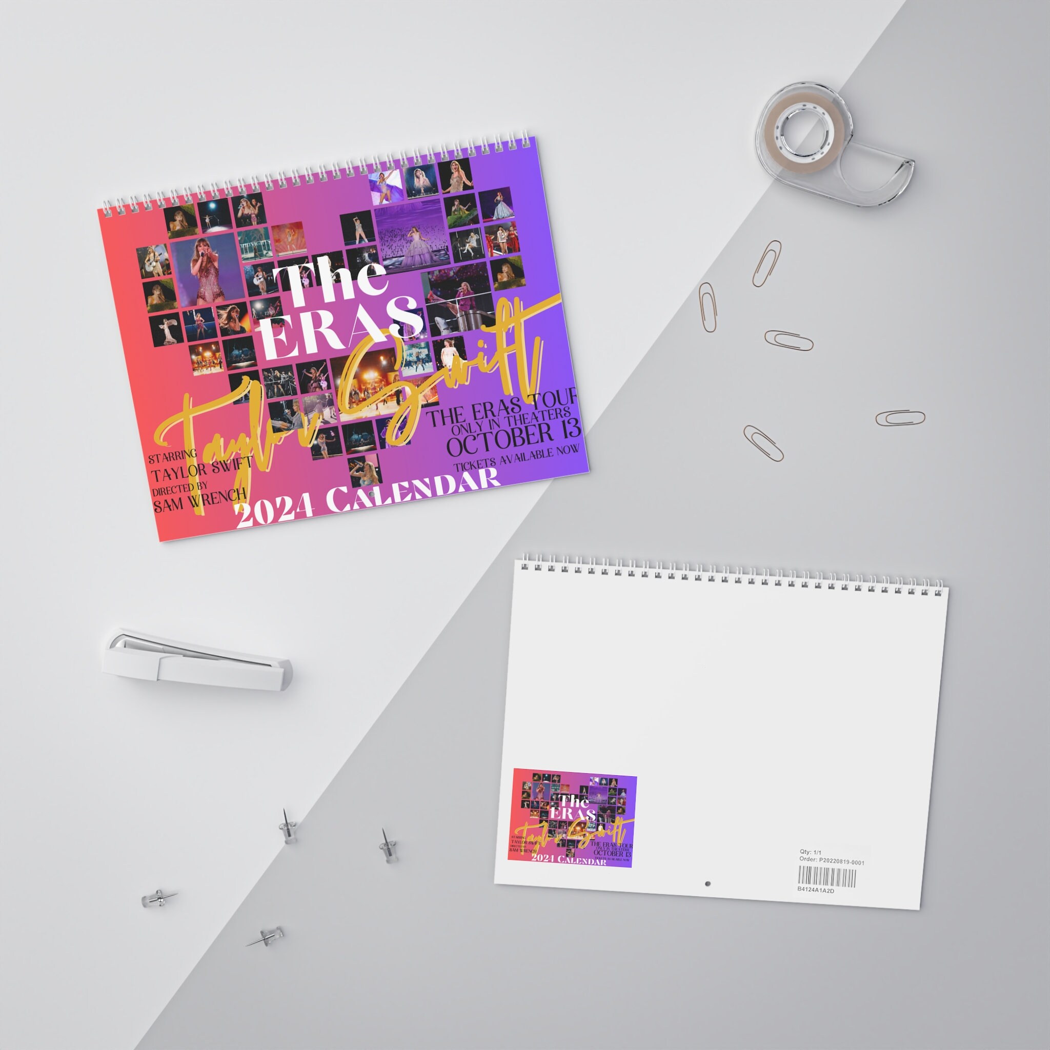 Taylor The Eras Tour Calendar, TS Swiftiee Calendar sold by Coral Tamil ...
