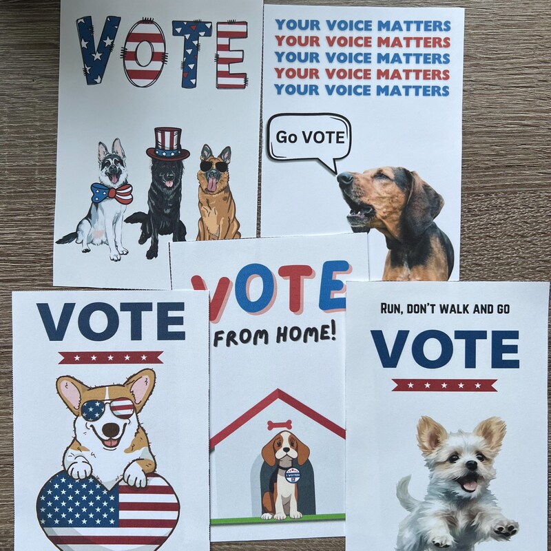 Postcards to Voters - Etsy