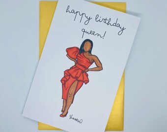 Happy Birthday African Queen - Etsy