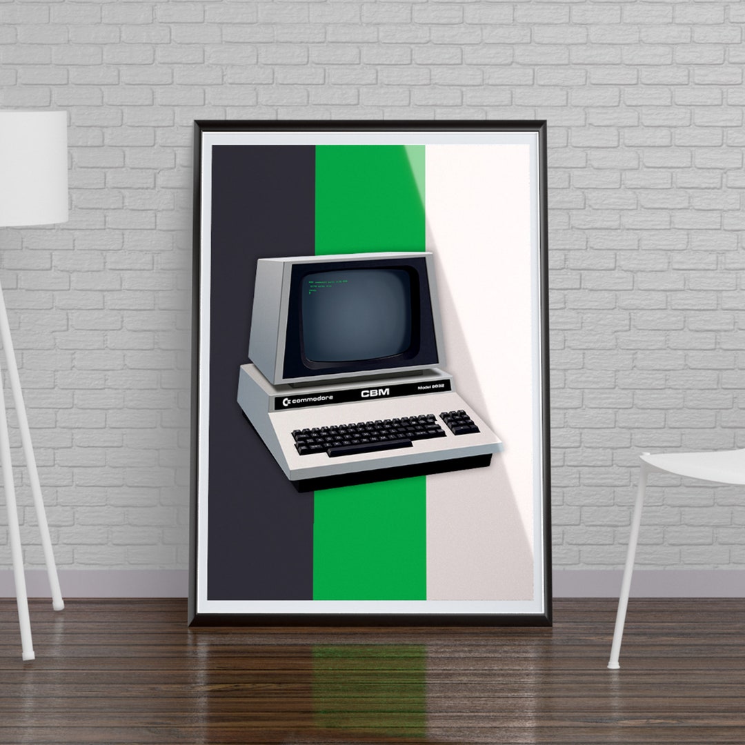 Commodore CBM 8032 Poster Retro Computer Posters Old - Etsy