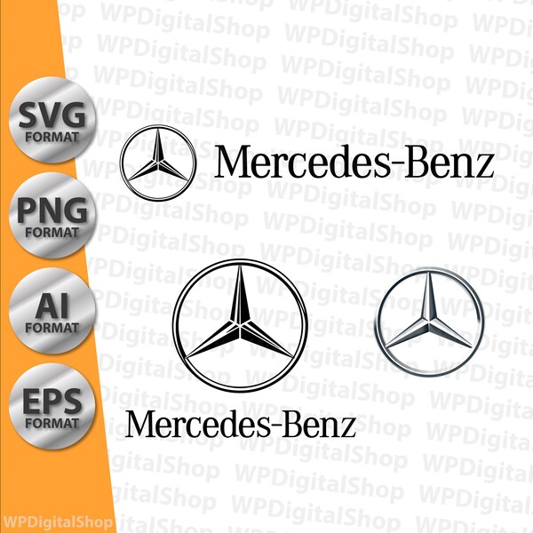 Mercedes Benz Logo - Etsy