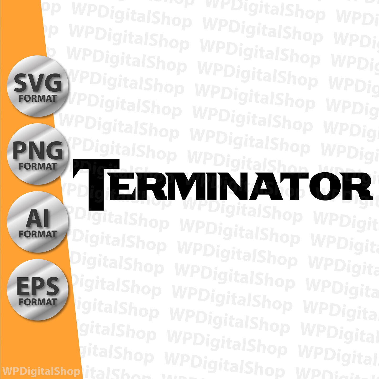 The Terminator Vector Art Collection Premium SVG PNG AI Bundle High ...