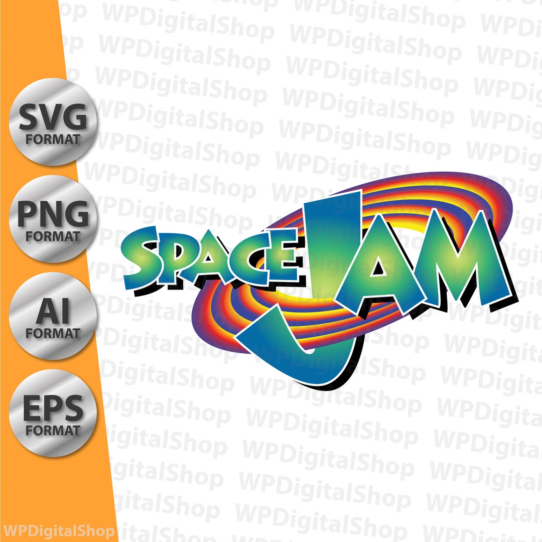 Space Jam Logo Adobe Illustrator Files High Quality Logo Print Ready ...