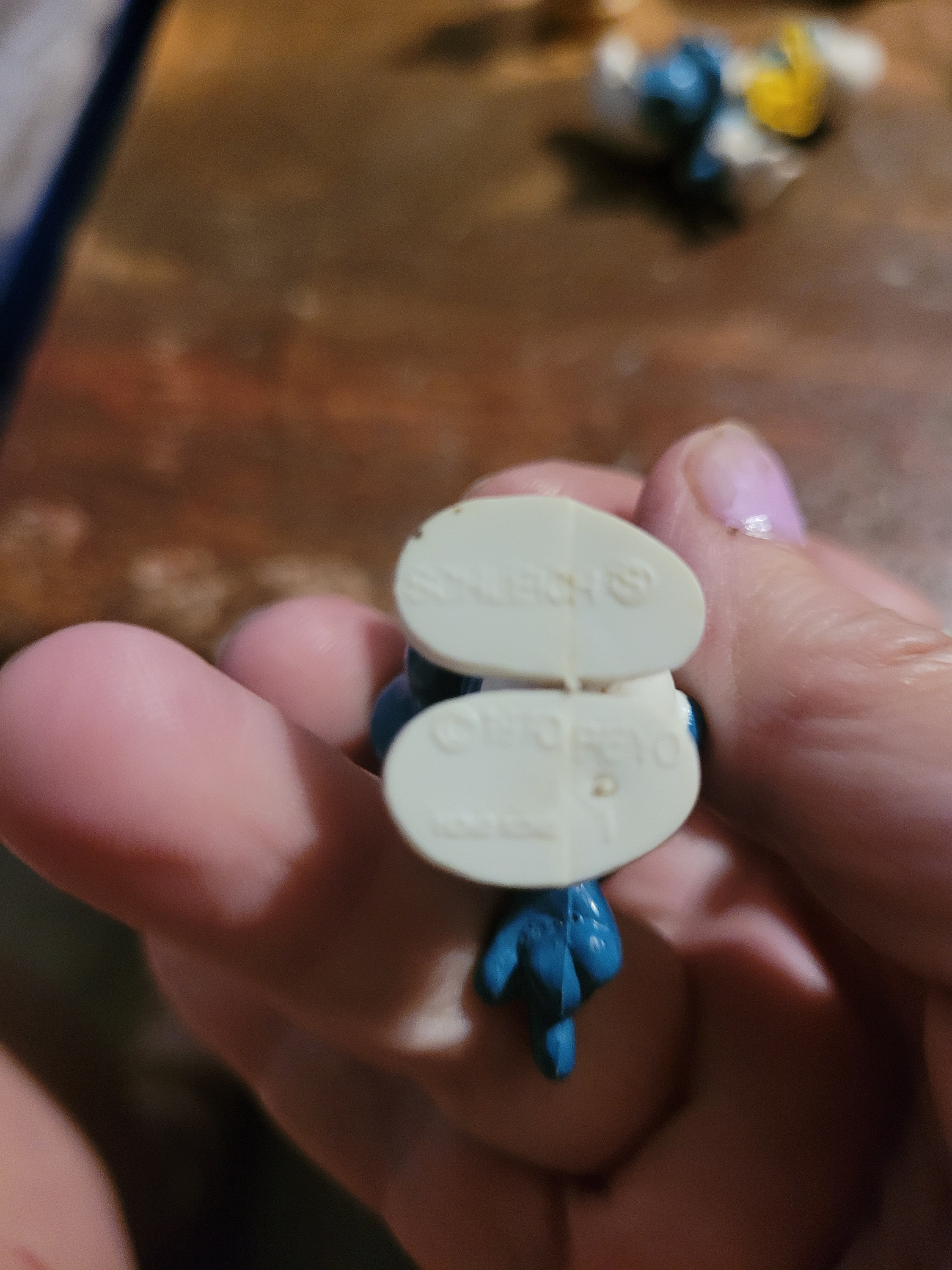 Antique 1970 Smurf Pointing and Laughing - Etsy