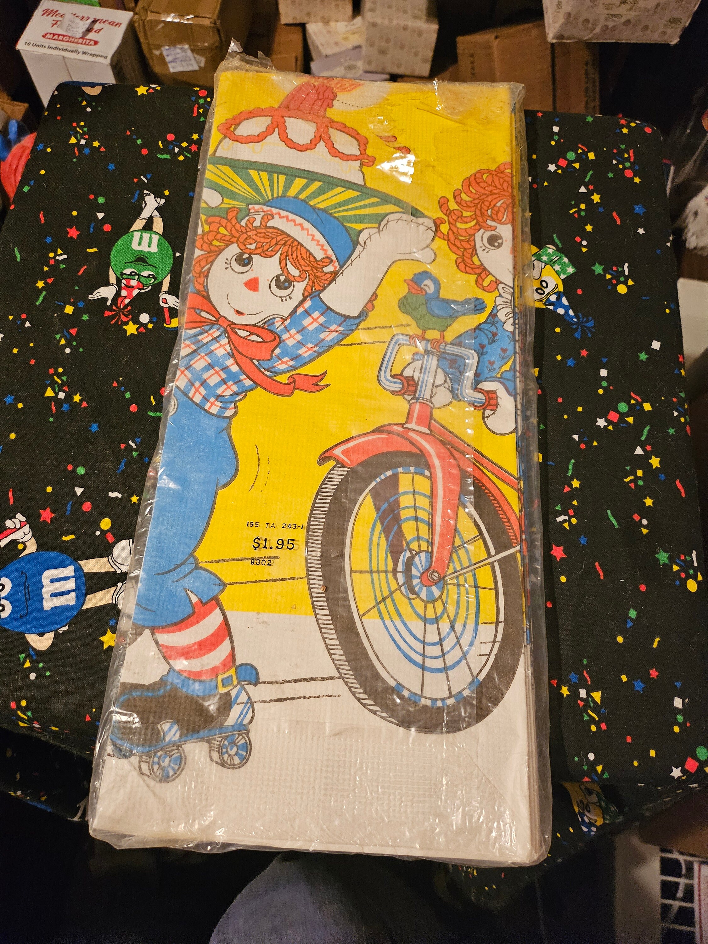 Antique Raggedy Ann and Andy Paper Table Cloth Birthday - Etsy