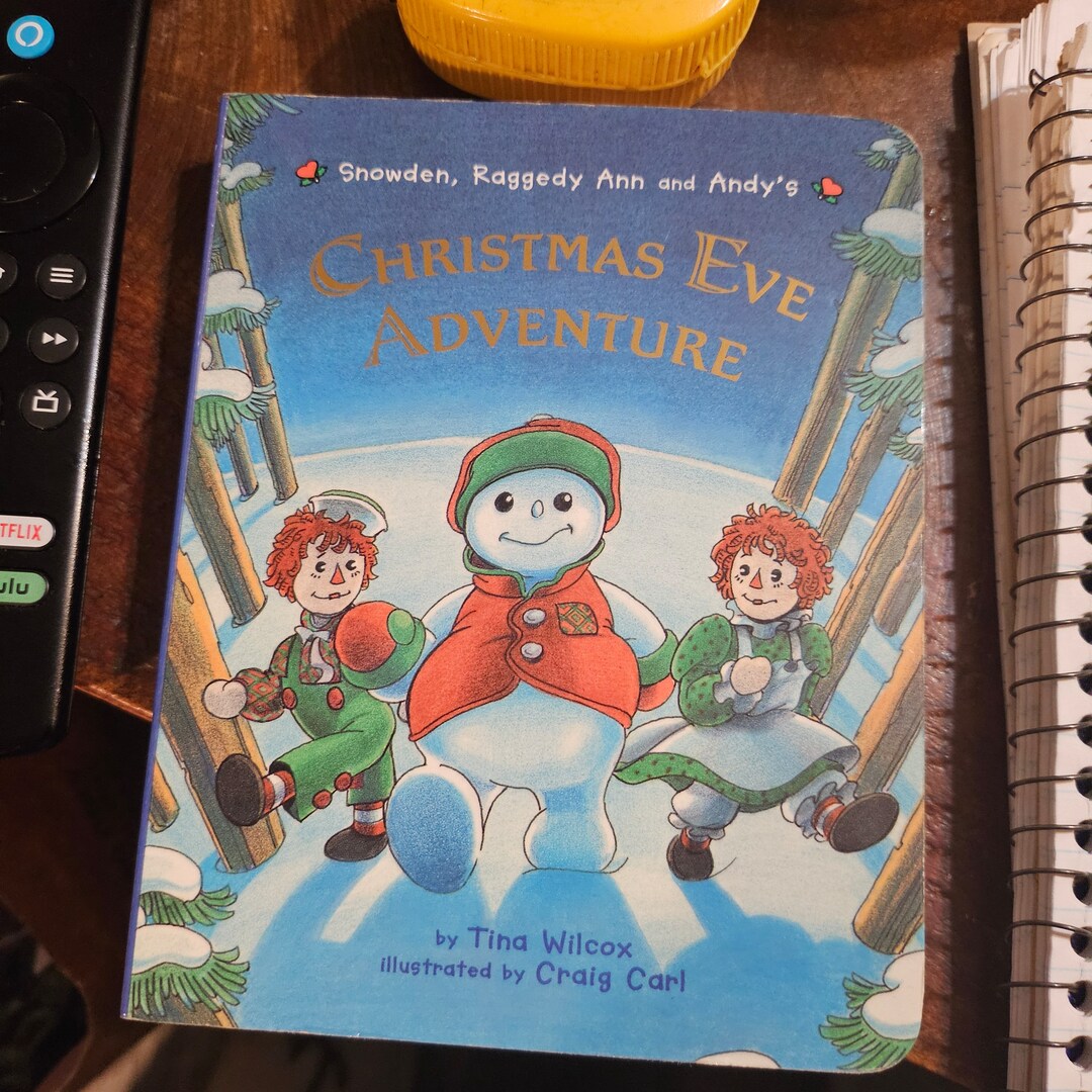 Antique 1988 Snowden Christmas Eve Adventure Book #873 Box 5 - Etsy