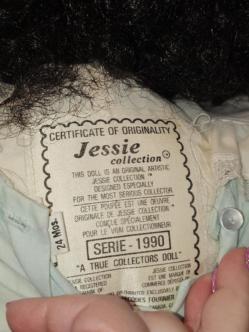 Antique 1990 Jessie Collection African American Doll #1748 - Etsy
