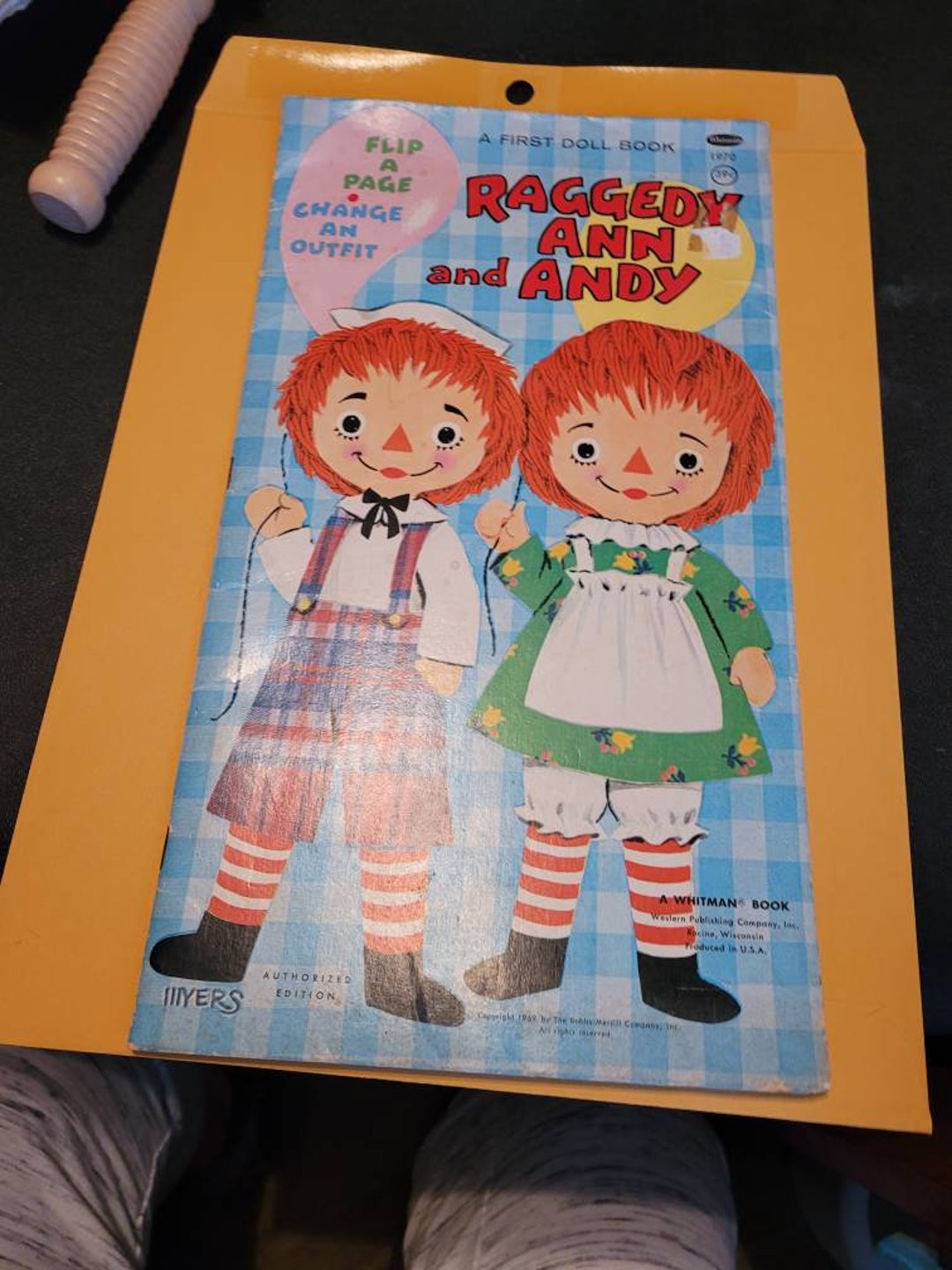 1969 Raggedy Ann and Andy Flip a Page Outfit #1119 - Etsy