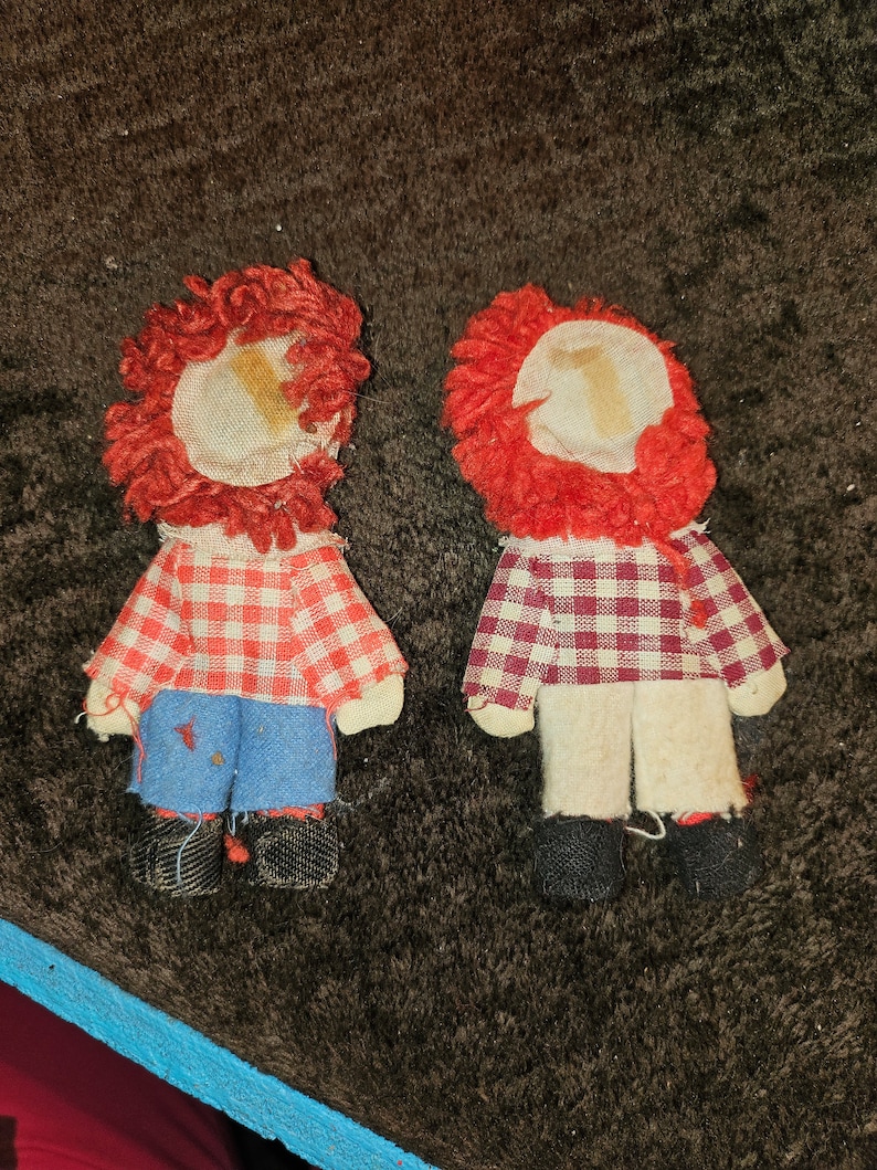Antique Raggedy Ann and Andy Rare Dolls Raggedy Clothes Set - Etsy