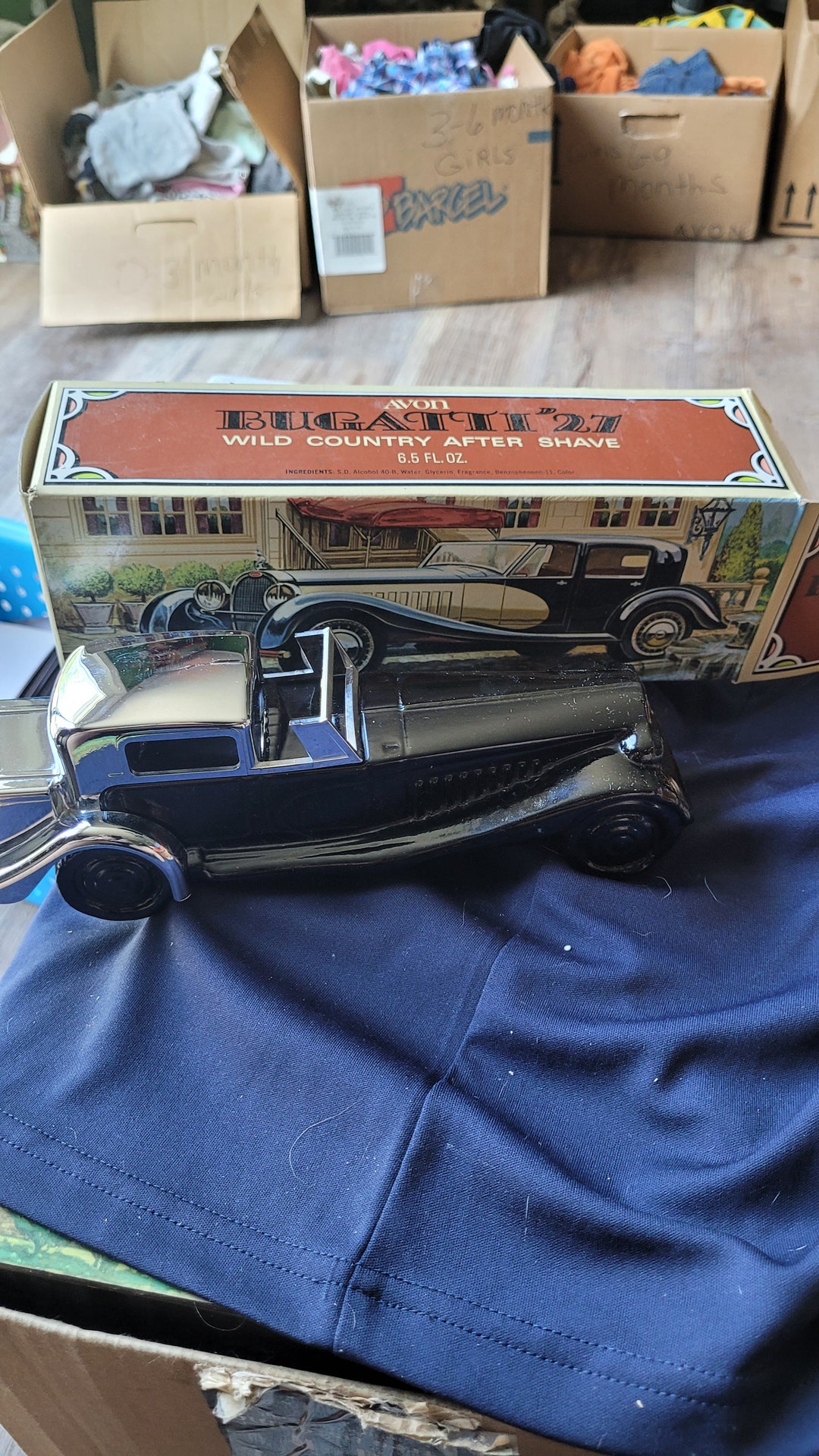 Antique 1970s Avon Decanter Bugatti 1927#1343 - Etsy
