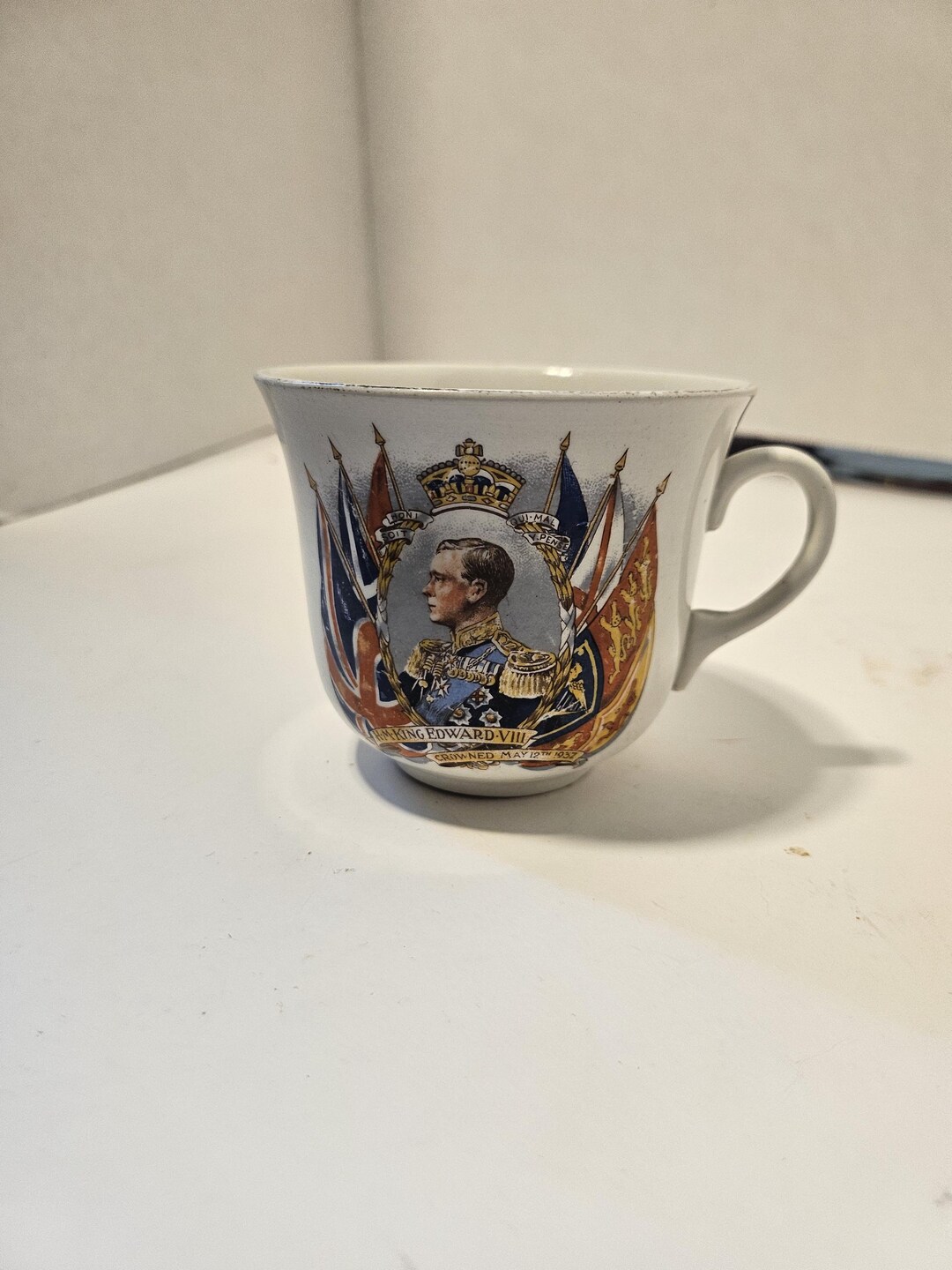 Antique 1937 Commemorative Cup King Edward VIII #2902 - Etsy