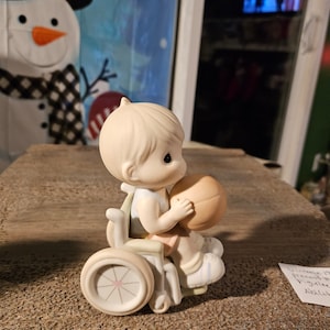 Antique 1987 Precious Moments Figurines Give Ability a Chance #1575 - Etsy