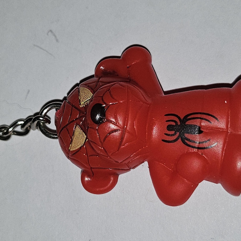 Spiderman Keychain - Etsy