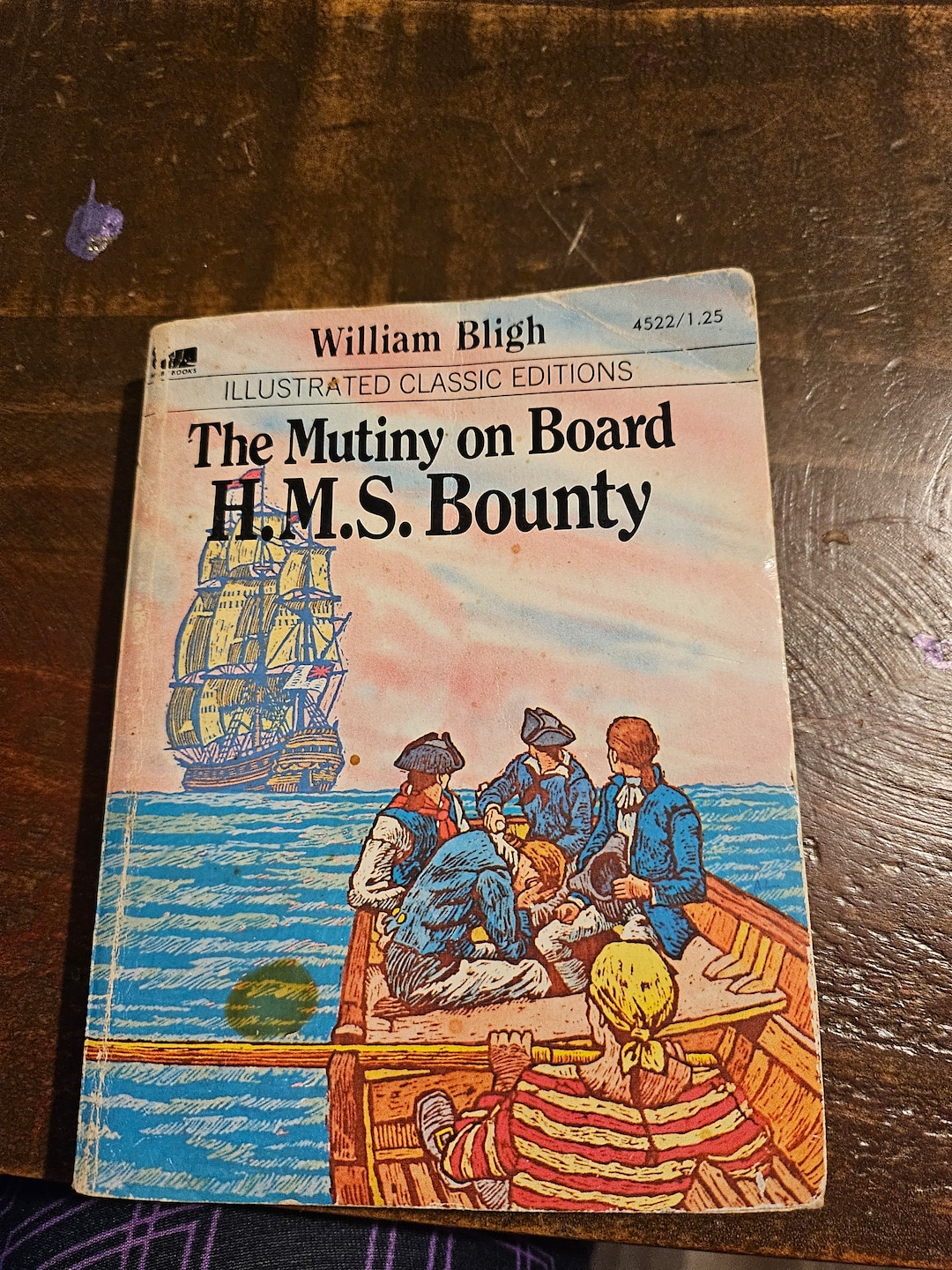 Antique 1979 the Mutiny on Board H.M.S. Bounty Book #852 Box4 - Etsy