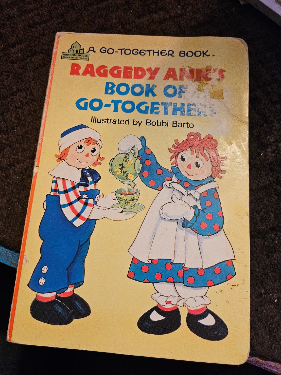 Antique 1988 Raggedy Ann and Andy Book of Go Togethers 830 Box3 - Etsy