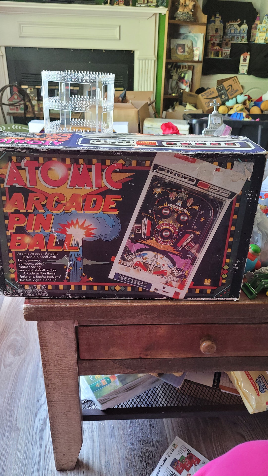 Antique 1979 Atomic Arcade Pin Ball Game - Etsy