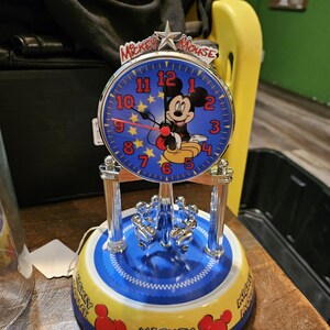 Mickey Mouse Clock #1686 - Etsy