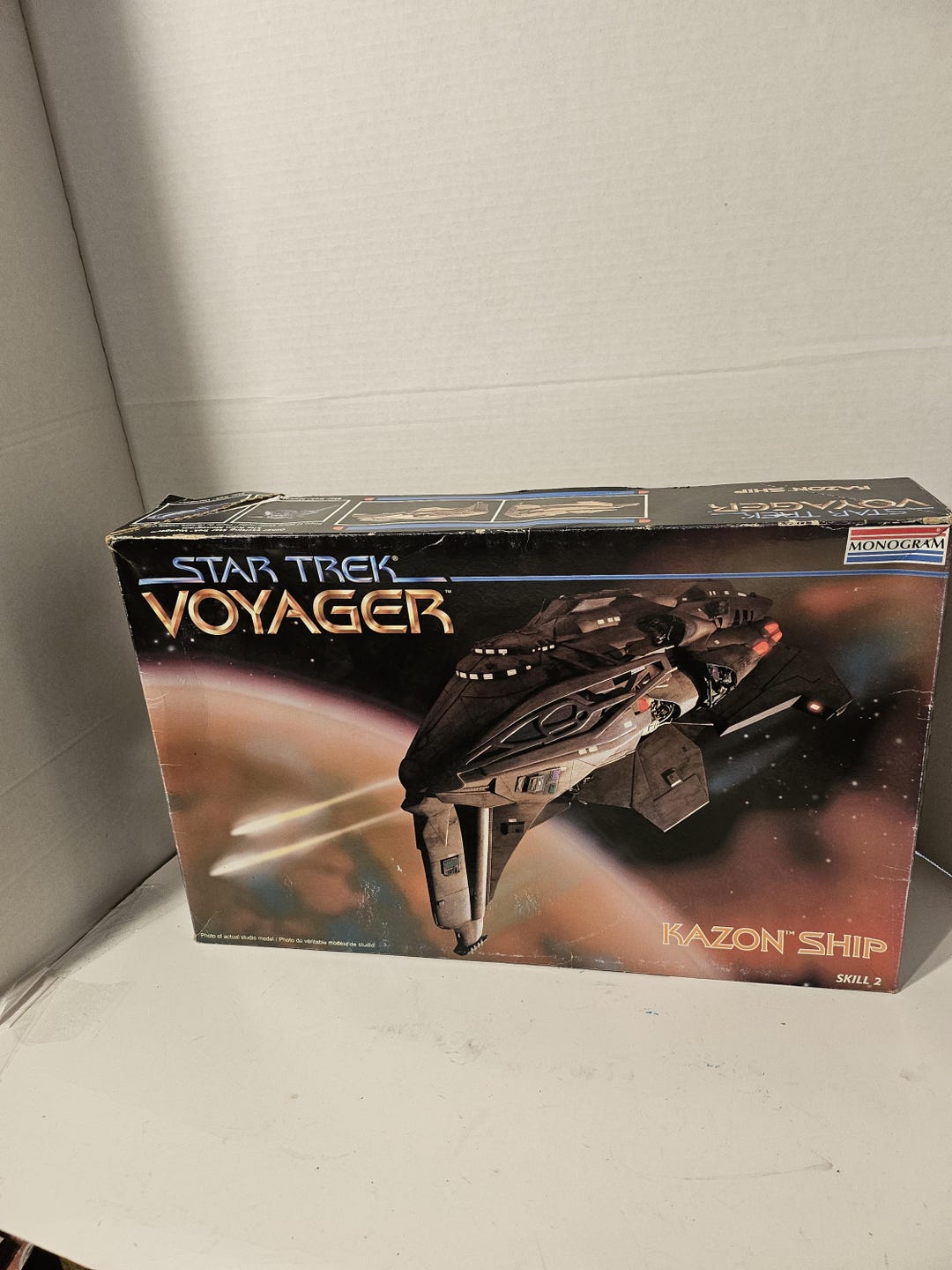 Vintage 1995 Star Trek Voyager Kazon Model Ship #2808 - Etsy